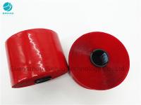 China Custom 2mm Red Holographic Security Tear Strip Tape For Bag Packaging for sale
