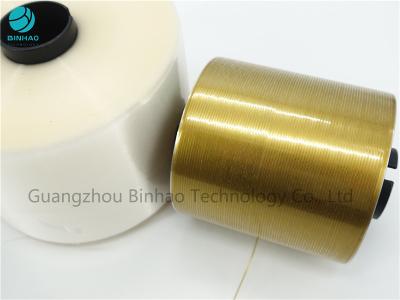 China Food Packaging Sealing Full Gold BOPP Tear Strip Tape 2 Mm Width for sale