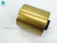 China Food Packaging Sealing Full Gold BOPP Tear Strip Tape 2 Mm Width for sale