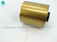 China Food Packaging Sealing Full Gold BOPP Tear Strip Tape 2 Mm Width for sale
