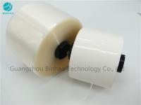 China PET Transparent Single Side Adhesive Sealing Cover Tear Tape For Flexible Packaging for sale