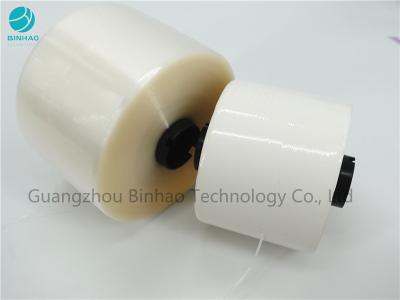 China PET Transparent Single Side Adhesive Sealing Cover Tear Tape For Flexible Packaging for sale