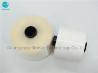 China PET Transparent Single Side Adhesive Sealing Cover Tear Tape For Flexible Packaging for sale