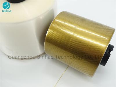 China Flexible Packaging Cigarette Gold Easy Strip Tear Tape For Envelopes Box for sale