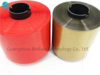 China Cigarette Packaging Logo Printed BOPP Holographic Tear Tape for sale
