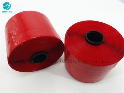 China Anti Counterfeiting BOPP Easy Open Security Red Tear Tape For Tobacco Packing for sale