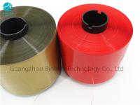 China Full Red Cigarette Package Bopp Tear Strip Tape Custom Printed Logo for sale