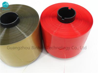 China Full Red Cigarette Package Bopp Tear Strip Tape Custom Printed Logo for sale