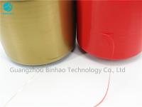 China Full Red Cigarette Package Bopp Tear Strip Tape Custom Printed Logo for sale