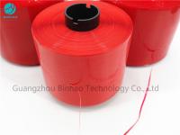 China Full Red Cigarette Package Bopp Tear Strip Tape Custom Printed Logo for sale