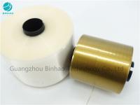 China Cigarette Packaging Printed Logo Gold Tear Tape Single Adhesive for sale