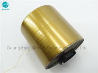 China 2 MM Colored BOPP / MOPP Tear Tape With Hot Stamping Holographic Foil for sale
