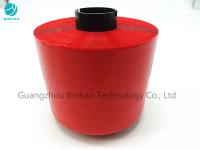 China Pure Red Color Easy Open Tear Tape Bobbins For Box Packaging for sale