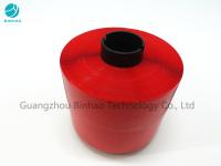 China Pure Red Color Easy Open Tear Tape Bobbins For Box Packaging for sale