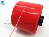 China Colorful High Strength Red Color Easy Tear Tape For Cosmetic Packing for sale