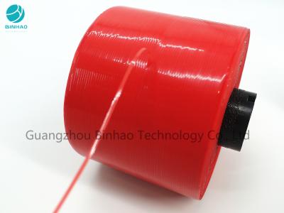 China Colorful High Strength Red Color Easy Tear Tape For Cosmetic Packing for sale