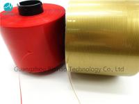 China Anti Counterfeiting Customized Cigarette Box Packaging Tear Strip Tape for sale