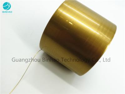 China Gold Metallized Bag Sealing Tear Strip Tape Self Adhesive Cigarette Box Packing for sale