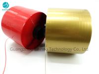 China Gold Metallized Bag Sealing Tear Strip Tape Self Adhesive Cigarette Box Packing for sale