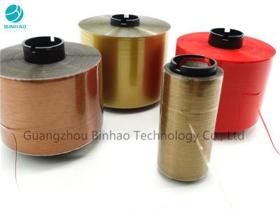 China Printing Logo Single Side Glue Tear Tape For Cigarette Box Packaging for sale