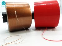 China Single Line Brown Color Tear Tape for Cigarette Packing 1.6 Mm 2 Mm 3 Mm for sale