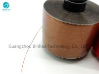 China MOPP / BOPP Customized Logo Tear Strip Tape For Tea Packaging for sale