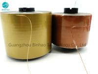 China MOPP / BOPP Customized Logo Tear Strip Tape For Tea Packaging for sale