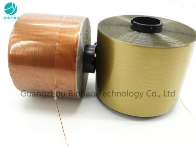 China Heat Sensitive Standard BOPP / MOPP Tear Strip Tape For Bag Sealing for sale