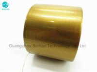 China Customize Hologram Single Side Glue Security Tear Tape Cigarette Film In Rolls for sale