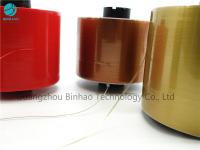 China Bopp / Pet / Mopp Customized Size Waterproof Tear Strip Tape In Bobbins for sale