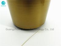 China Printed Logo Brown / Gold Color Tear Strip Tape For Cigarette Box Packaging for sale
