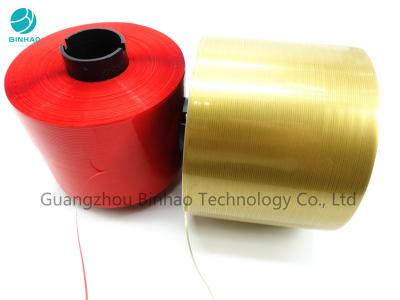 China Cigarette Tobacco Package Resealable Tear Strip Tape 2 Mm for sale