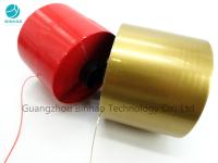 China Full Gold Pressure Sensitive Recyclable High Tensile Tear Strip Tape for sale