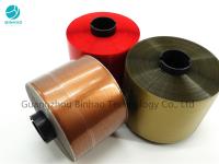 China Logo Printed Customized Size Colorful Tape Tear For Cigarette Package for sale