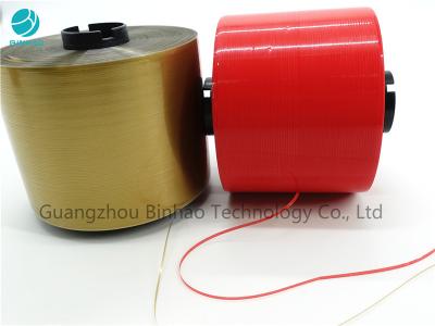 China Pure Color Heat Sensitive 2 Mm Cigarette Package Easy Open Tear Strip Tape for sale