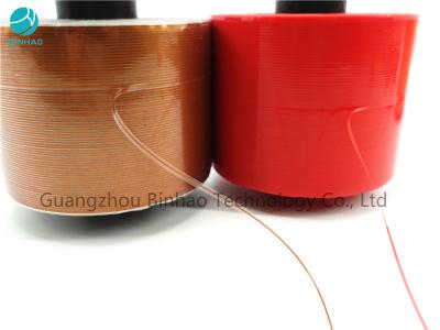 China Anti-Counterfeiting Security Cigarette Package Tear Tape For Brand Protection for sale