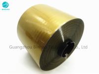 China Tobacco Box Packaging Waterproof Gold Tear Tape BOPP / MOPP Material for sale