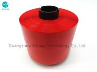 China Laser Logo Printed Custom Design 2.5mm Red Color Tear Tape for sale