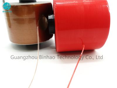 China 10000 M Cigarette Packaging Custom Size / Color Anti Fake Tape Tear for sale