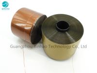 China Gold / Brown Color Water Activated Tobacco BOPP / MOPP Tear Tape for sale