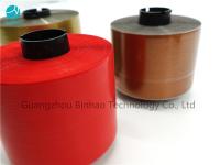 China 1.6 Mm Wrapping Hologram Laser Logo Printed Adhesive Bopp Tear Tape for sale