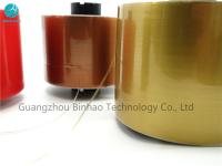 China Box Sealing Adhesive Cigarettes Tear Tape With Customized Pattern / Color for sale