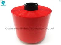 China Red Color Heat Sensitive Wrapping Tobacco Packing Tear Tape Bopp / MOPP for sale