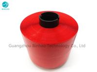 China Red Color Heat Sensitive Wrapping Tobacco Packing Tear Tape Bopp / MOPP for sale