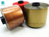 China Manufacturer Bopp Tear Tape Red Color Tobacco Cigarette Wrapping Tape for sale