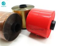 China 4 Mm Width Hot Melt Gold Point Single Sided Tear Tape For Tobacco Packing for sale