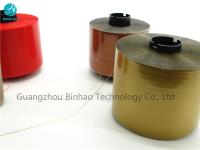 China Flexible BOPP Packaging Cigarette Tape Brown Easy Strip Tear Tape With Printing for sale