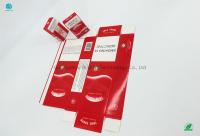China Cigarette Carton 225gsm Base Paper Offset Printing Customize Design And Logo for sale