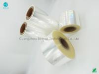 China BOPP Thermal Clear Cigarette Package Film 120mm Width For Packets for sale
