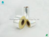 China Transparency BOPP Film Cigarette Box Packaging Film 76mm Inner Core for sale